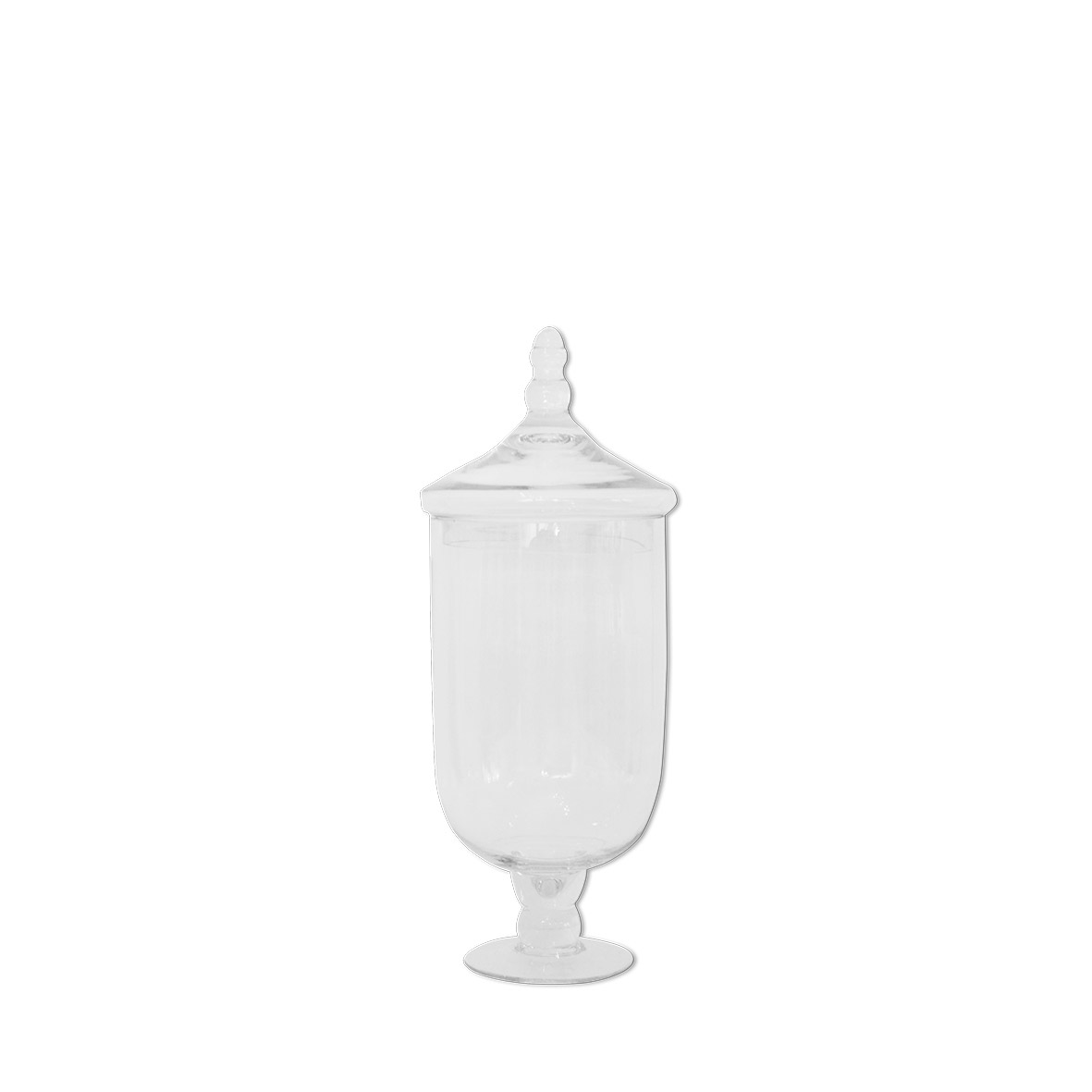 Bonboniere mit Deckel Glas klar Candybar Saltybar mieten Hochzeit ...